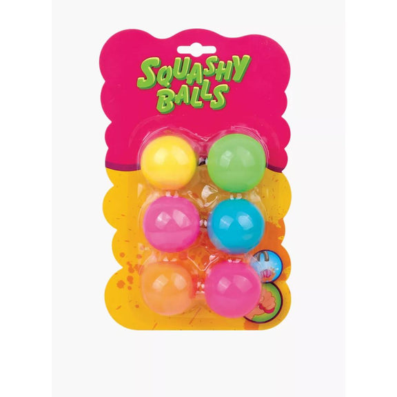 Sticky Squashy Balls 6-Piece Set – Bait AL Tarfeeh
