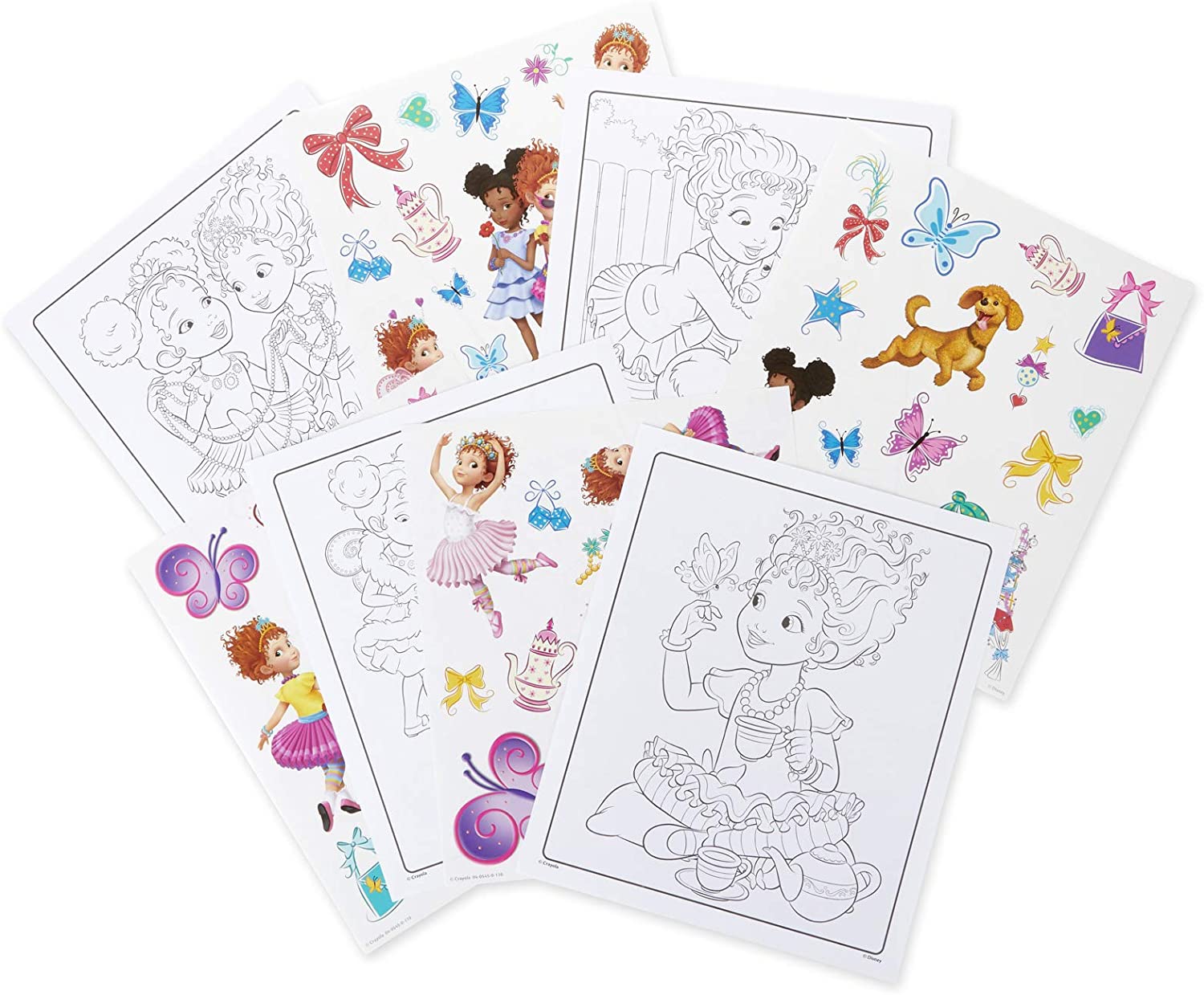 Crayola -Color & Sticker Fancy Nancy – Bait AL Tarfeeh