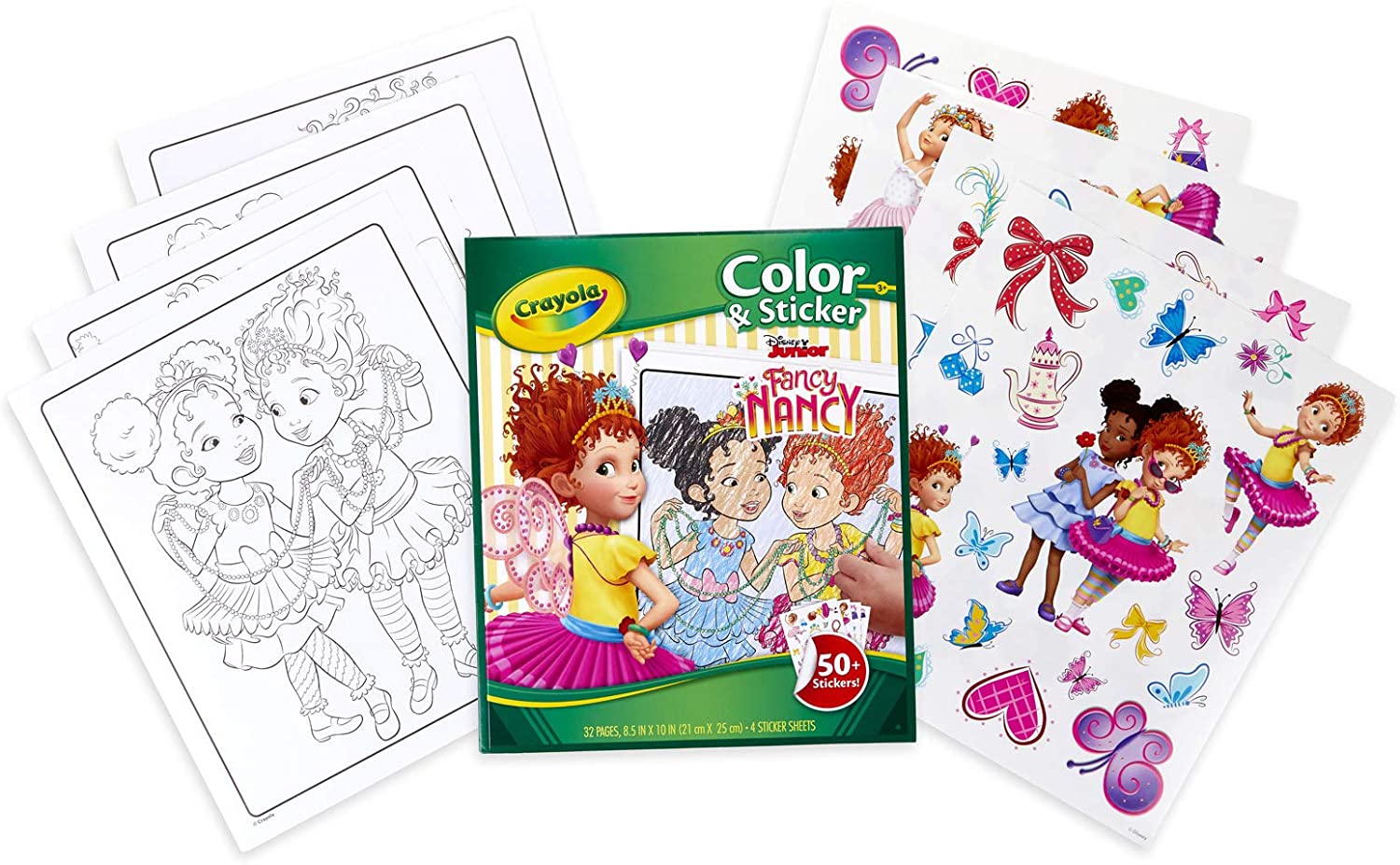 Crayola -Color & Sticker Fancy Nancy – Bait AL Tarfeeh